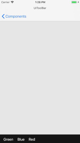 iOS UIKit in Swift 4 : Display UIToolBar | by calmone | Medium