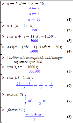 Mathematics Using Maple — Post#5. In this post, Arithmetic and Geometric… | by Ganapathy ...