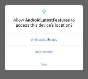 Android 11 location behavior changes | by AppGeniuz Technologies Pvt. Ltd. | Medium