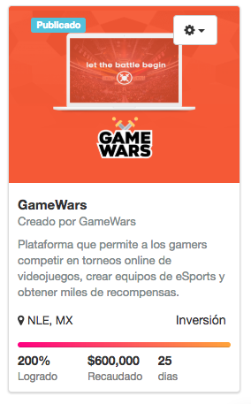 Angel Funding by Startup Studio — Pitch de GameWars | by Diego Garza ...