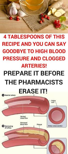 4 Tablespoons of This and You Can Say Goodbye To High Blood Pressure ...