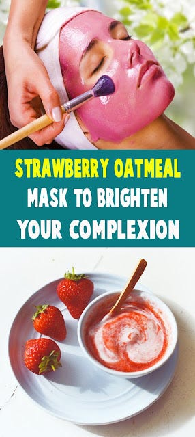 Strawberry Oatmeal Mask To Brighten Your Complexion - Nannie Welch - Medium