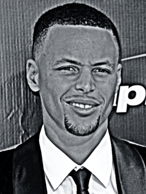 Steph Curry and the Moon Landing. This one goes out to Chase, the kid ...