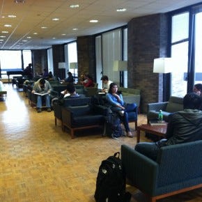 Geeking Out In The Courant Grad Lounge | by NYU Local | NYU Local