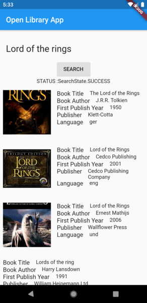Using Flutter to Create a Book Search App with Redux | by Angga Dwi ...
