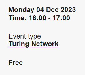 Hello World! Welcome to The Alan Turing Institute’s AI and Arts Forum ...