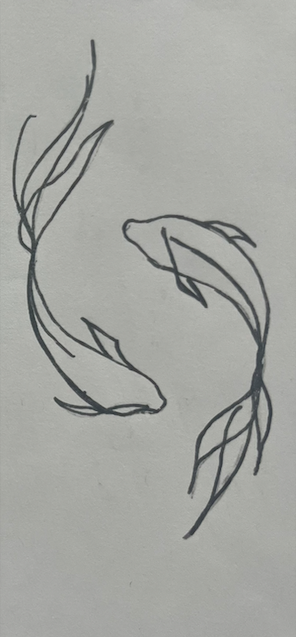 Twin Fish - Vaishnavi Vilas Nandanikar - Medium