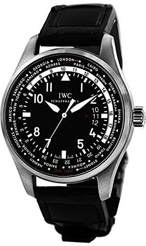 buy IWC Pilot Worldtimer Black Dial Automatic Mens Watch IW326201 | by ...