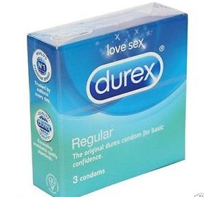 Durex Regular Condoms — 3 pack - Pine applexpress - Medium