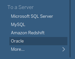 Connecting Tableau to Oracle Cloud | by Michelle Hardwick | Medium