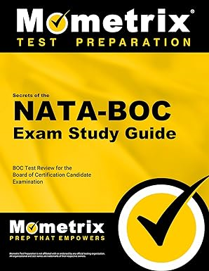 Download Secrets of the NATA-BOC Exam Study Guide: NATA-BOC Test Review ...