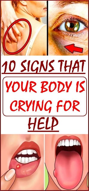 10 Signs Your Body Sends You When Something May Be Wrong - wellnessmgz4 ...