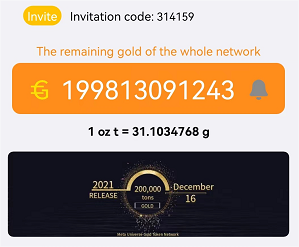 We are all mining gold on the gold network. Join us quickly! A total ...