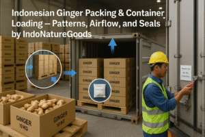 Indonesian Ginger Packing & Container Loading — Patterns, Airflow, and ...
