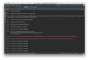 Android Studio Can’t bind to local 8600 for debugger でデバッガーが永久に起動しないときにやったこと | by UMA | return ...