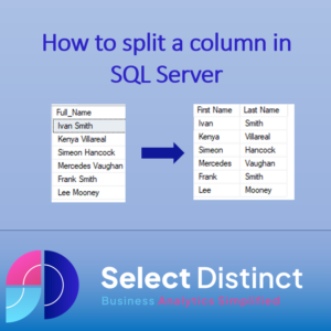 How to split a column in SQL Server | by Simon Harrison - Analytics, Power BI, SQL | Medium
