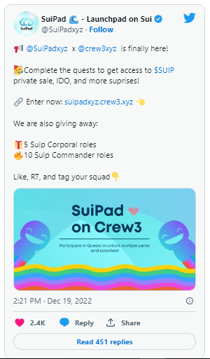 SuiPad | Future Launchpad on Sui Network | by Lxnrdn | Medium