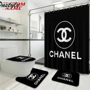 Chanel Bathroom Set Home Decor Luxury Fashion Brand Hypebeast Bath Mat ...