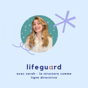 Lifeguard #8 — Sarah | La structure comme ligne directrice | by ...