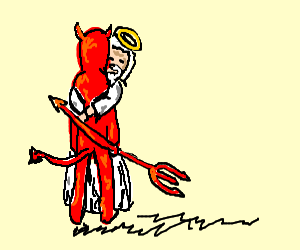 The Devil is a Part of God:. God — Christ= The Devil | by Mitch Y ...