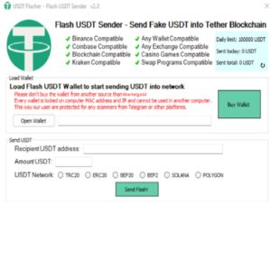 Sending Flash USDT/BTC To Binance, Trust Wallet And Other ...
