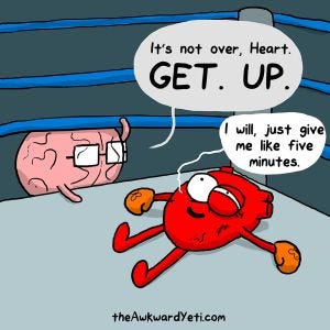 My Heart Hurts. I appreciate this cartoon by… | by Elaine Ambrose | Medium