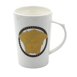 1Pc Greek Key Design Mug - Gifts with Art - Medium