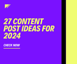 27 Content post ideas for 2024…. 2024 Content Strategy… | by Chand ...