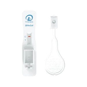 V-Chek single-step COVID-19 Antigen Saliva Swab Test UK - Test cliquk ...