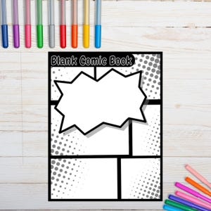 Blank Comic Books: Everything You Need to Know | by Old Curious | Medium