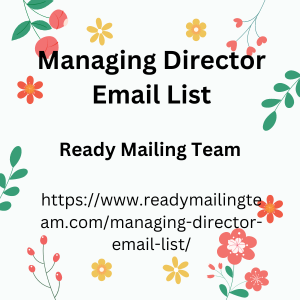 Introducing the Ready Mailing Team Your Solution for Managing Director Email Lists | by Ready ...