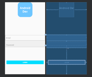 Using of ConstraintLayout to support different Android screen sizes ...