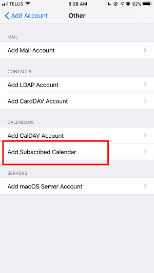 How to subscribe .ics internet calendar on your iPhone or iPad | by ... How to subscribe .ics internet calendar on your iPhone or iPad | by ...