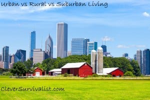 Urban vs Rural vs Suburban. If we want to touch on the differences ...