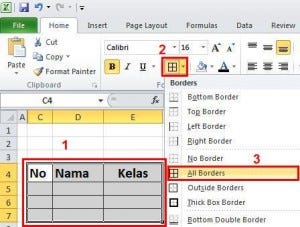 Border And Shading pada Ms. Excel | by Viranorannisaa | Medium