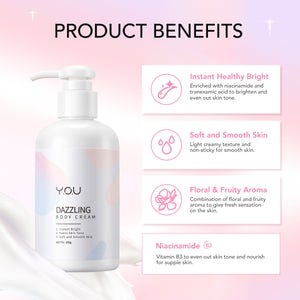 BRIGHTENING. DAZZLING TONE UP BODY CREAM | by youofficial | Medium