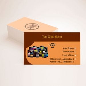 Exploring the Art of Mobile Shop Visiting Card Design | by Richaj | Medium