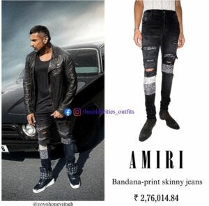 Yo Yo Honey Singh Dressing Style