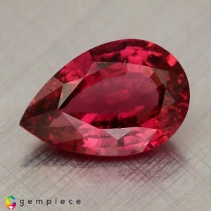Buy Rubellite Stone Online - Gempiece - Medium