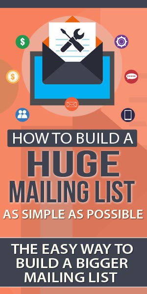 How To Build a Huge Mailing List as Simple as Possible | by Alina ...