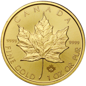 1 oz Maple Leaf Gold Coin - 401 Gold - Medium