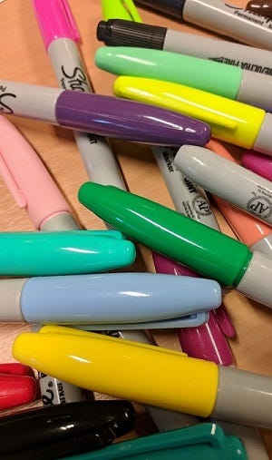 No-one says no to Sharpies. Wondering how to kick off an interview ...