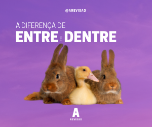 A diferença de entre e dentre. Tópicos de português | by Aline Haar ...