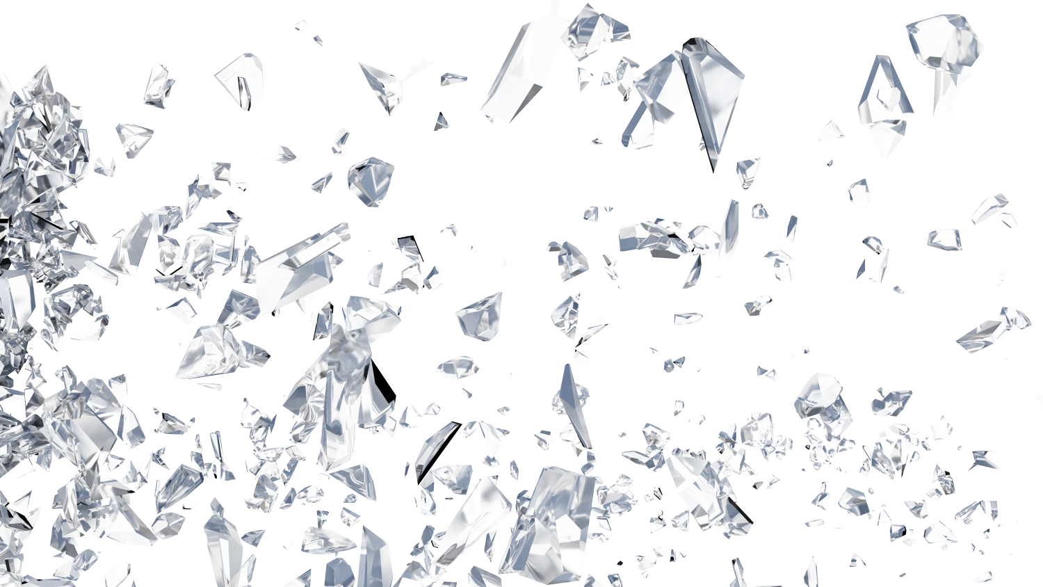 Broken Glass Flying