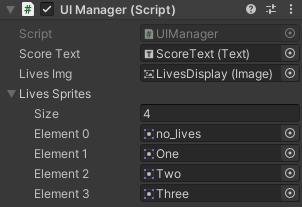 Unity: Lives display function. Objective: We need to add to our UI… | by Jake Boere | Medium