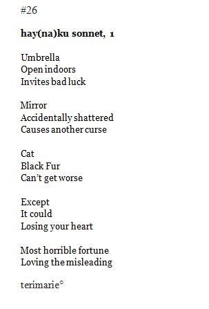 30 Poems in 30 Days — #26 | by terimarie° | Medium