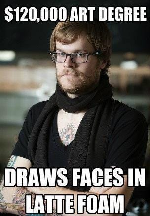 Too Popular to be a Hipster. Dustin Mattson became the famous face ...