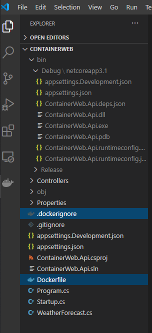 dockerise the asp.net core example application. | by Ivory Wolf | Medium