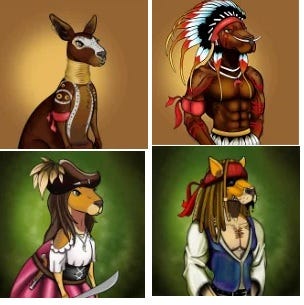 Kangaroo themed NFTs with upcoming game - NFT MONKS - Medium