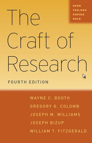 Download PDF The Craft of Research — Wayne C. Booth | by Ángel Guzmán ...